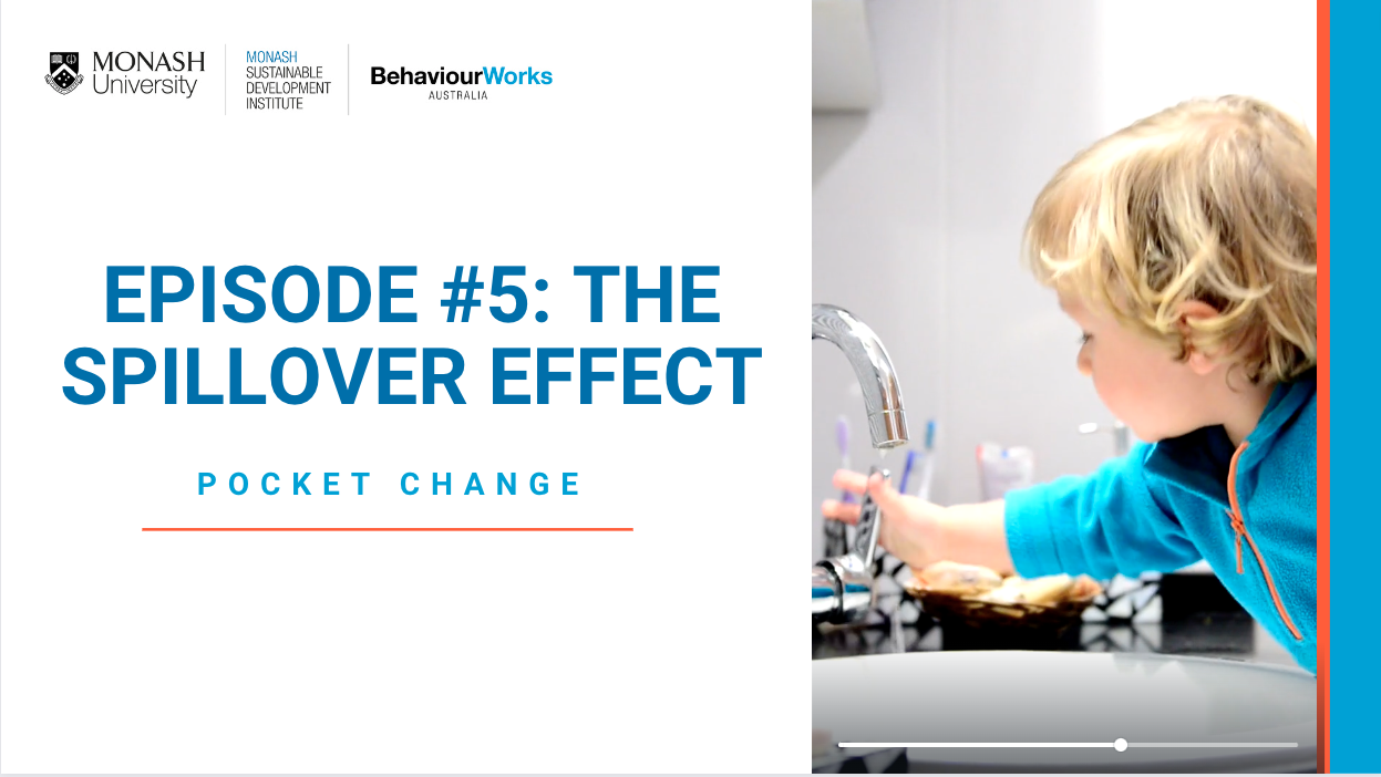 The Spillover Effect in Behaviour Change | Blog | BehaviourWorks Australia